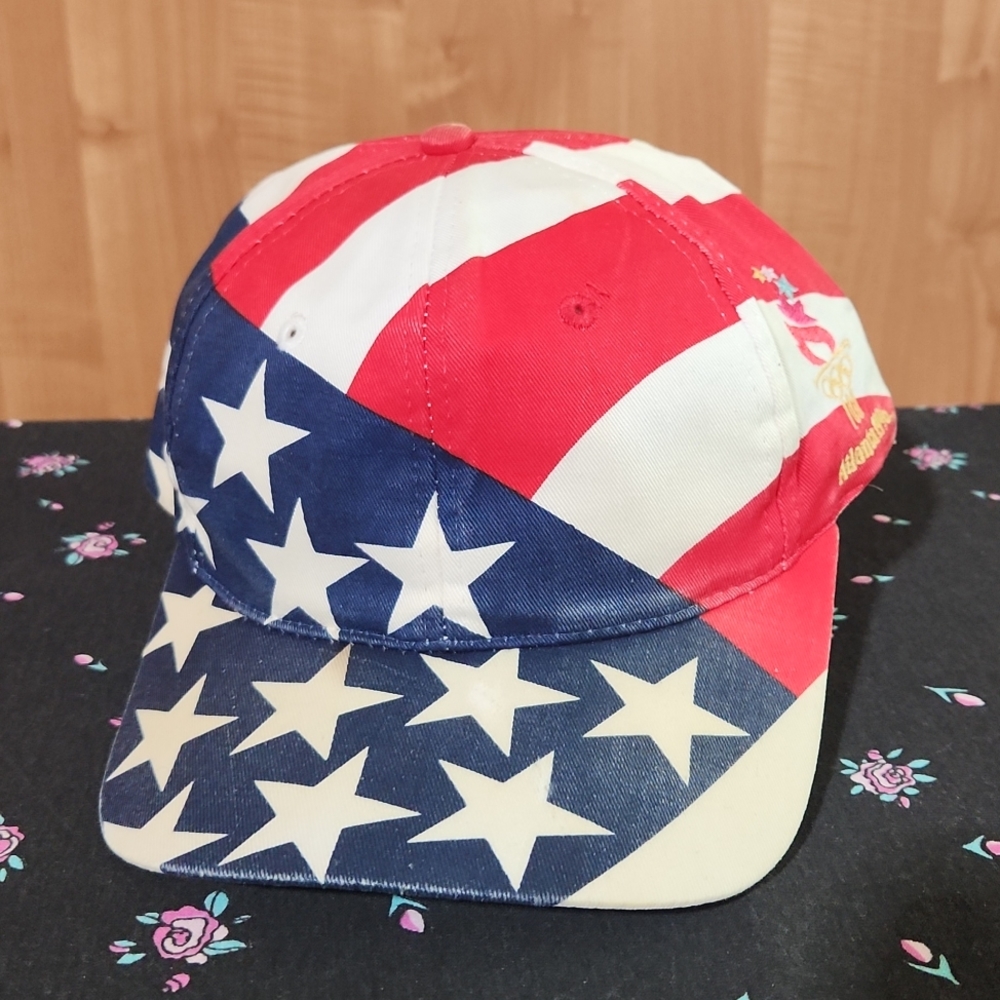 Rare Vtg 1996 Atlanta Olympics Usa Hat - Gem